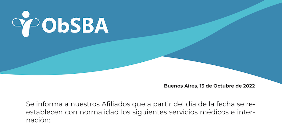Comunicado ObSBA - S.U.T.E.C.B.A. || Sindicato Único de Trabajadores ...